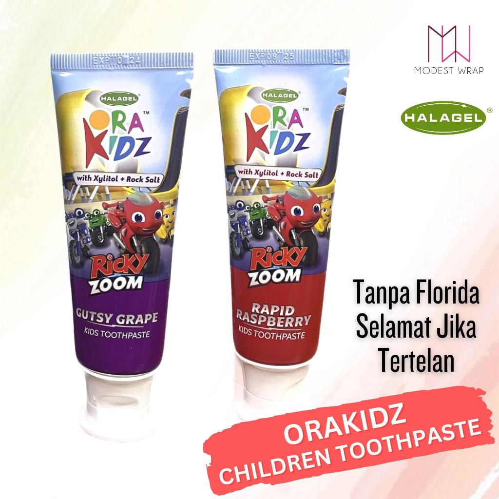 HALAGEL ORAKIDZ Children Non Fluoride Natural Kids Baby Toothpaste Ubat ...
