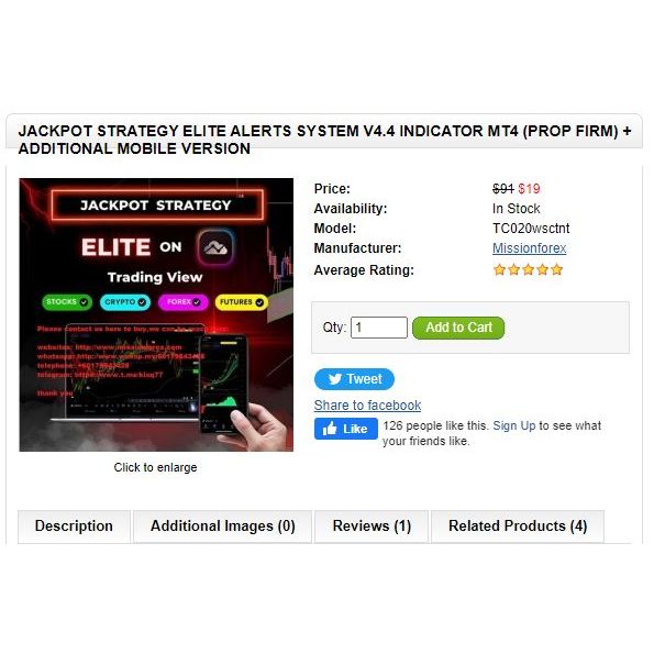 JACKPOT STRATEGY ELITE ALERTS SYSTEM V4.4 INDICATOR MT4 (PROP FIRM ...