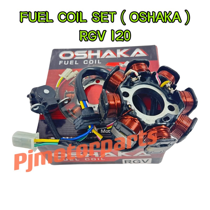 SUZUKI RGV120 RGV 120 ( ORIGINAL OHSAKA ) FUEL COIL ASSY / MAGNET COIL ...