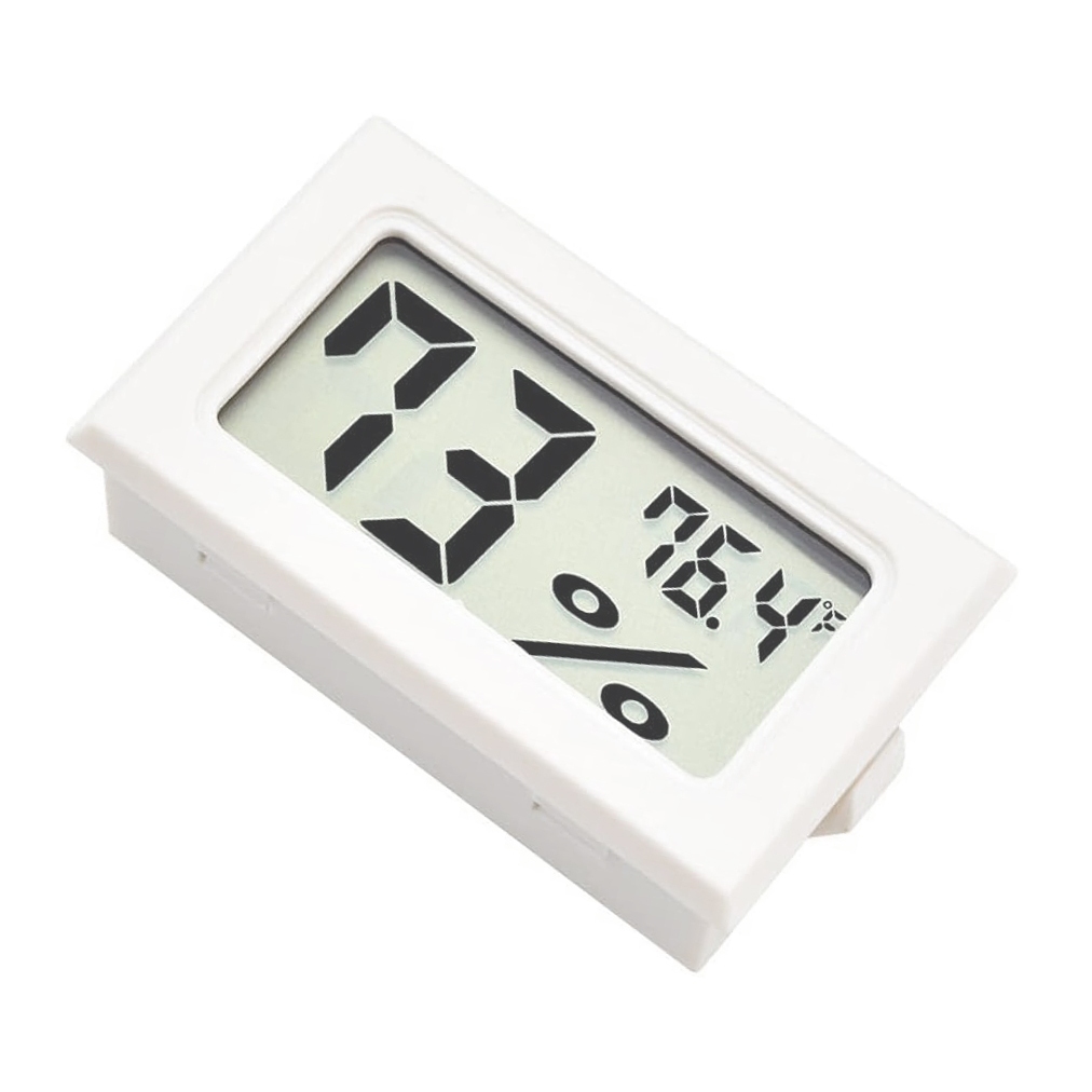 Digital Thermo Hygrometer LCD Display Panel Humidity Monitor Indicator ...
