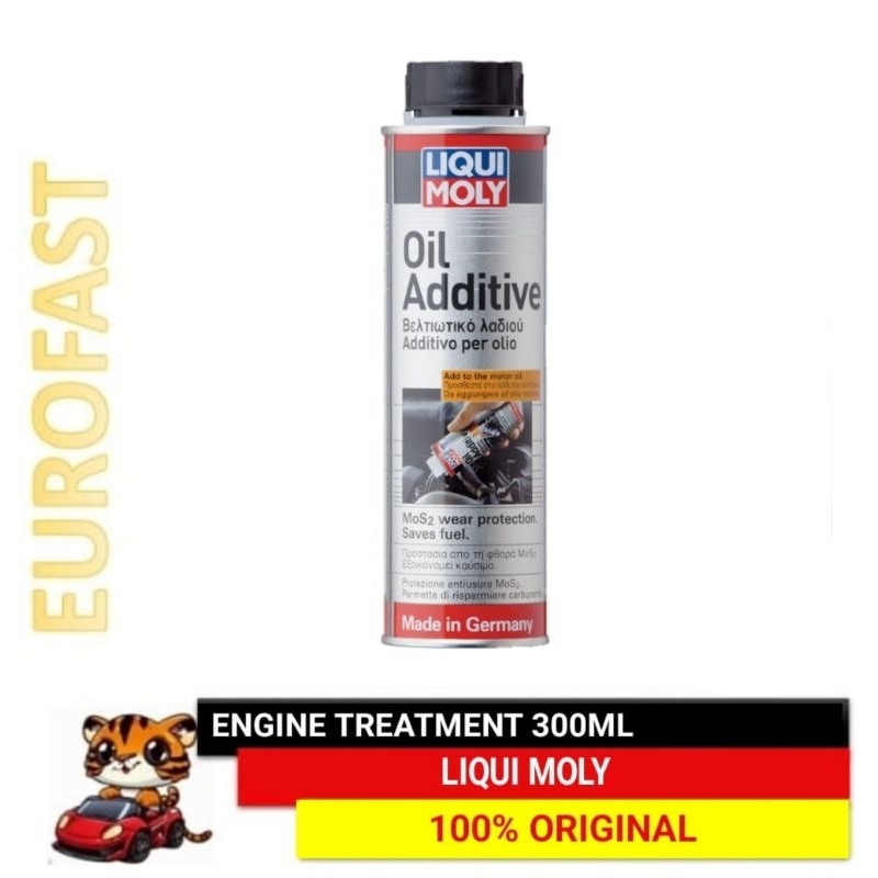 LIQUI MOLY OIL ADDITIVE TREATMENT MOS2 PART NO.2591 300ml | Shopee Malaysia
