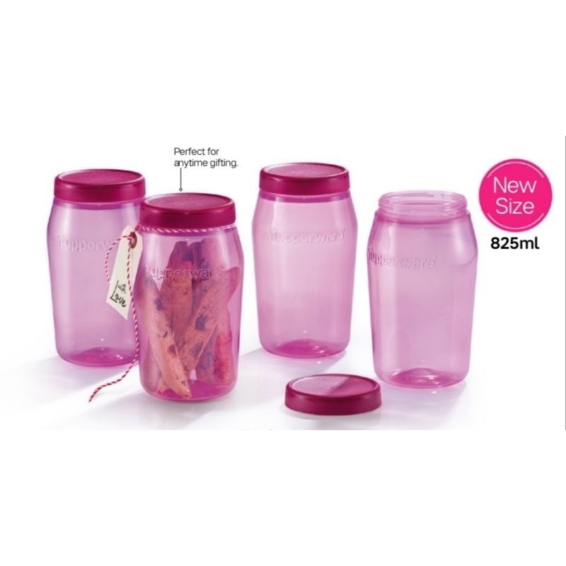 Tupperware universal jar 825ml (4pcs / 8pcs) | Shopee Malaysia