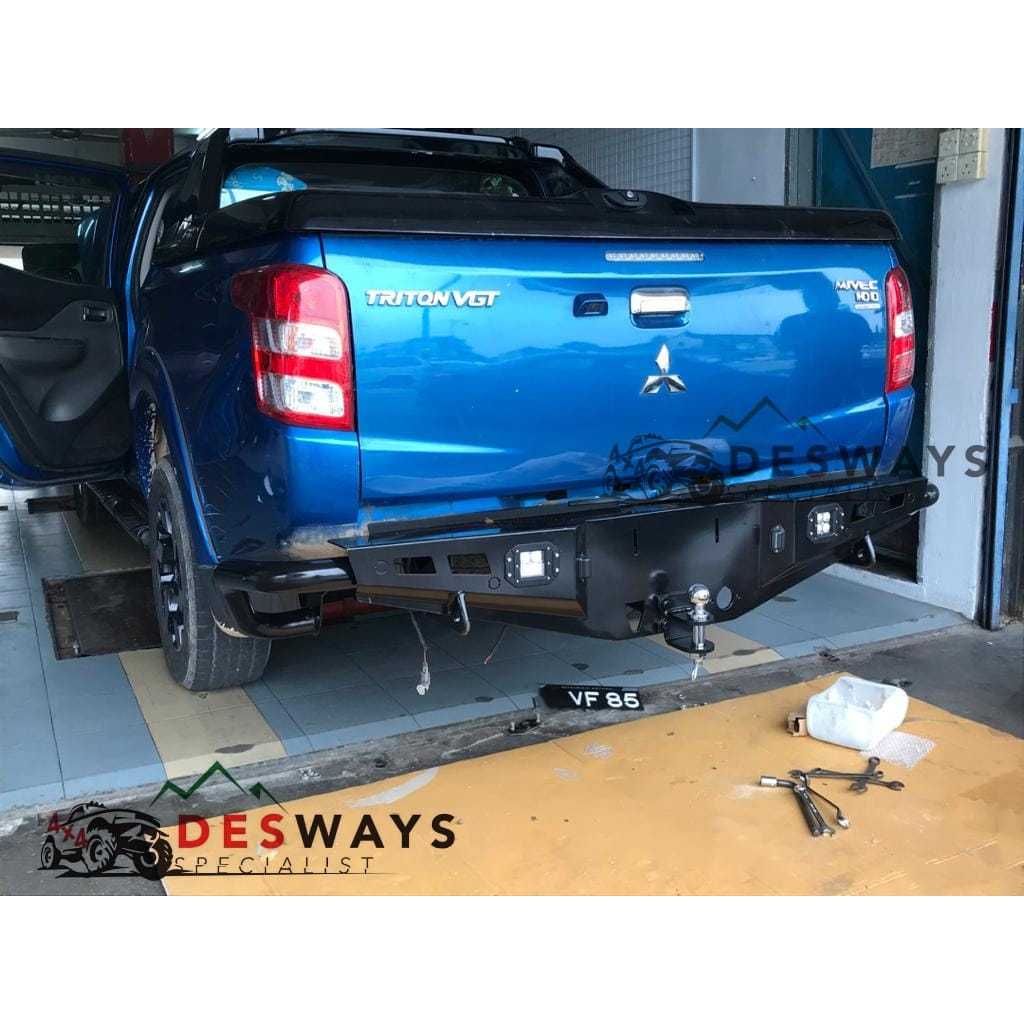 Force 4WD HY01 Rear Bumper For NISSAN NAVARA NP300 / PRO-4X | Shopee ...