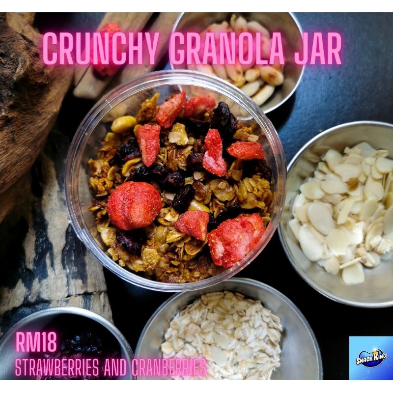 Krunch! Ready to Eat Chocolatey Crunchy Granola White/Dark Chocolate ...