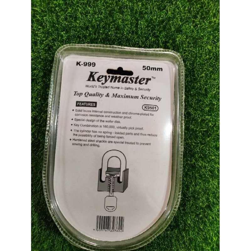 KEYMASTER PADLOCK 50MM (💯 ORIGINAL) | Shopee Malaysia