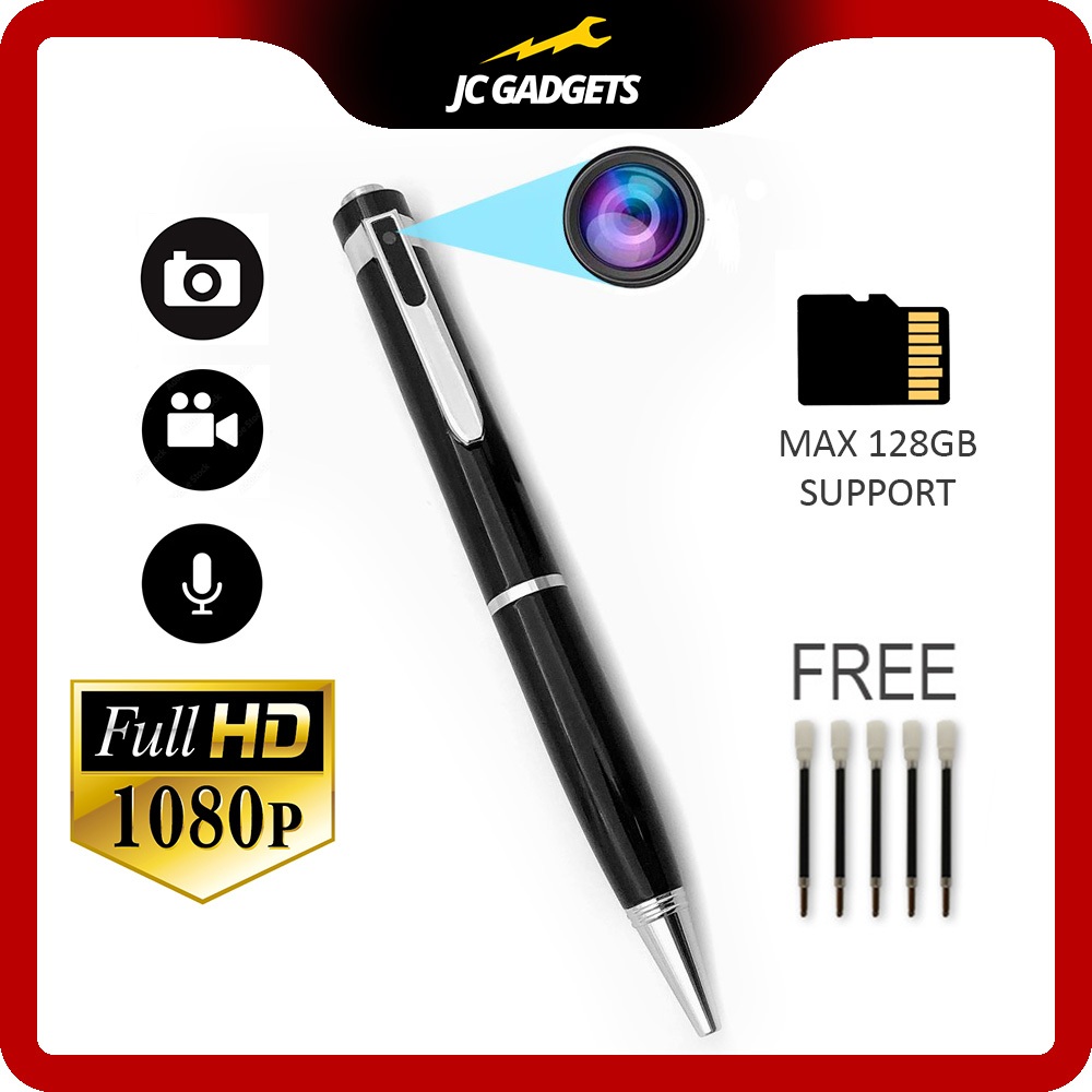 Pen Camera 1080P Full HD Video Record Camcorder Photo & Video Shooting ...