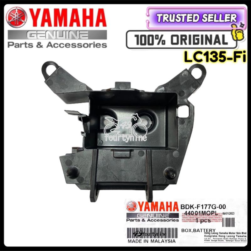 YAMAHA LC135FI V8 LC135 BATTERY BOX COVER BATTERY BDK-F177G-00 100% ...