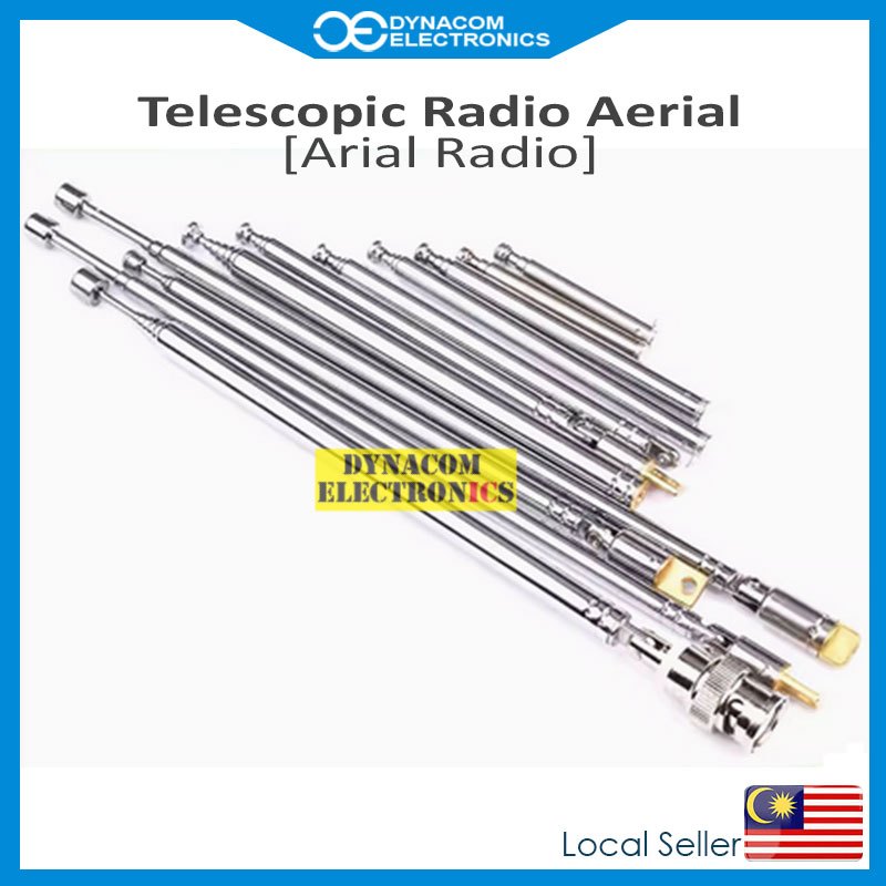 Telescopic Radio Aerial Antenna [Arial Radio] | Shopee Malaysia