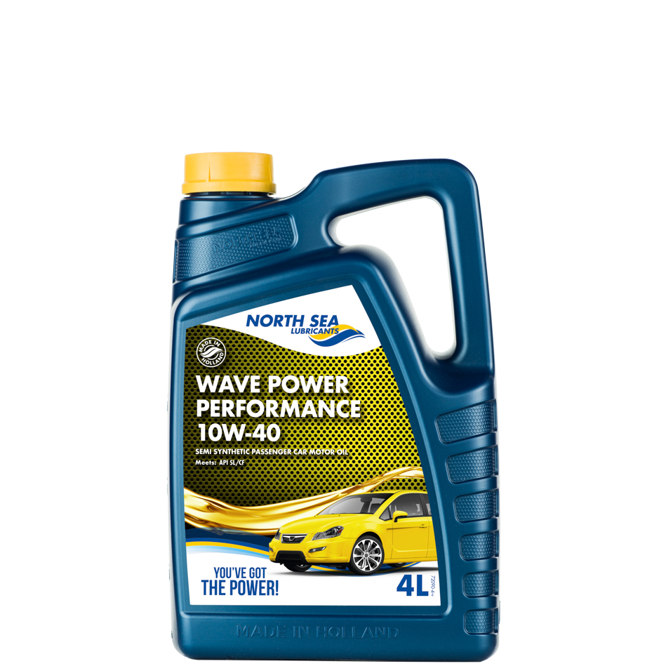 NORTH SEA LUBRICANTS WAVE POWER PERFORMANCE 10W-40 SL/CF SEMI SYN ENGINE OIL 4 LITER | Shopee ...