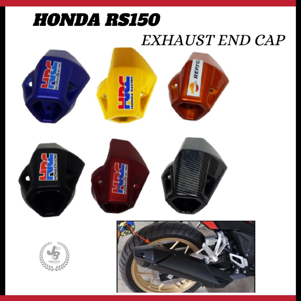 HONDA RS150 MUFFLER END CAP MUFFLER EXHAUST END CAP COVER | Shopee Malaysia