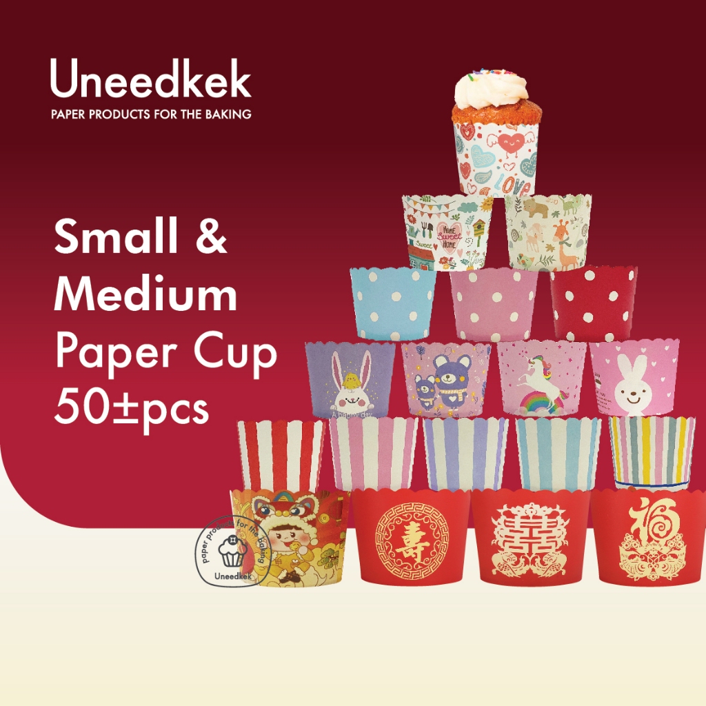 Cup Cake Cup Bekas Kek Cawan Raya Muffin Cup Cake Baking Cup Uneedkek ...