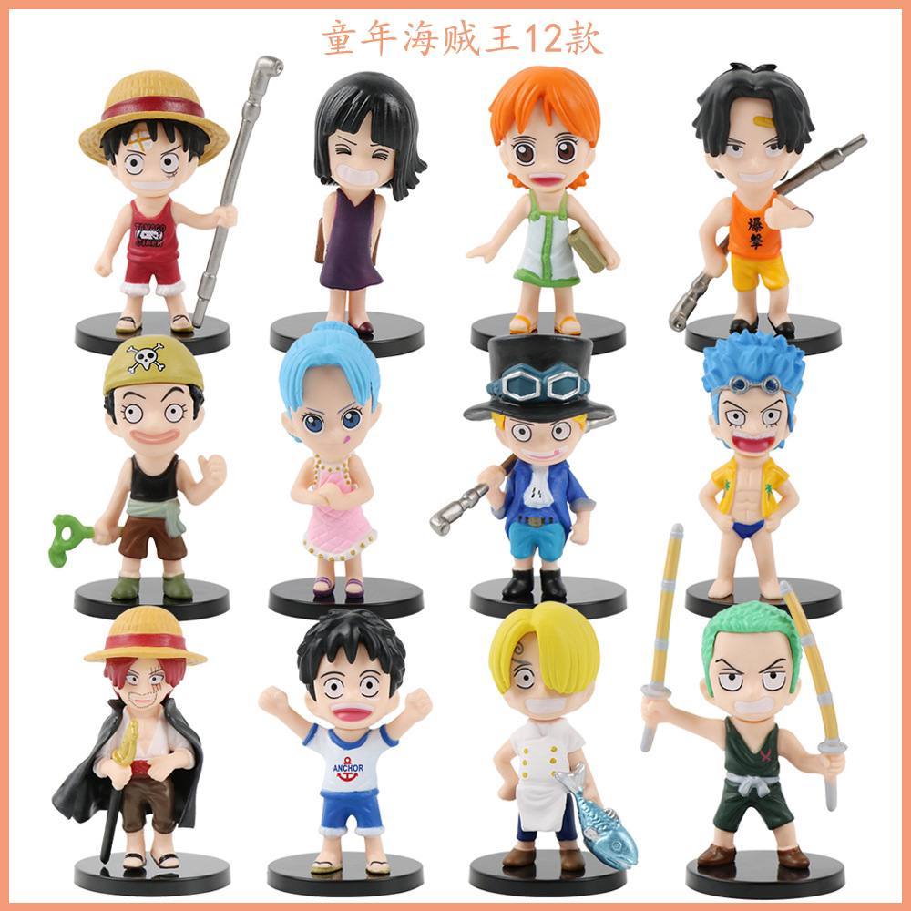 CHIBI ONE PIECE MUGIWARA CHILD PVC FIGURE | Shopee Malaysia