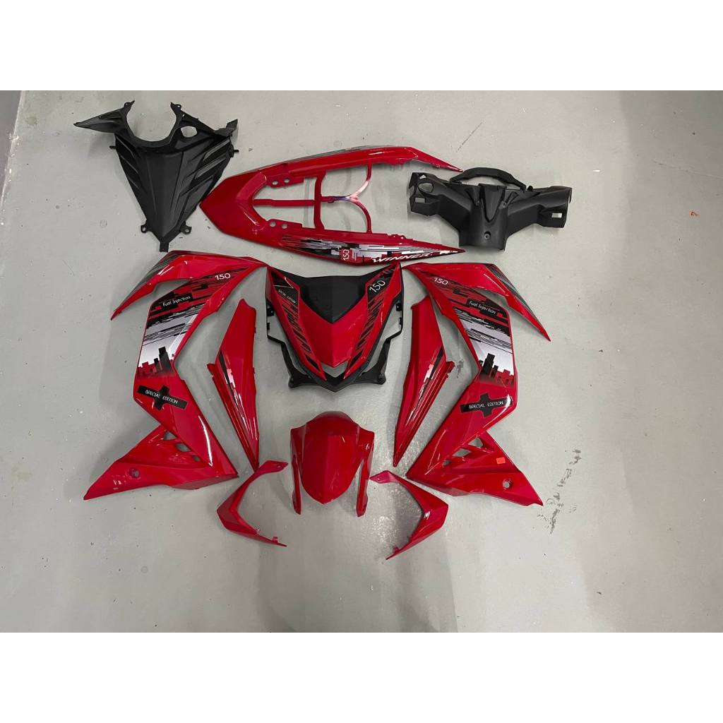 HLD COVERSET STICKER TAMPAL RED/MERAH 1 HONDA RS150 V1/V2/V3 | Shopee ...