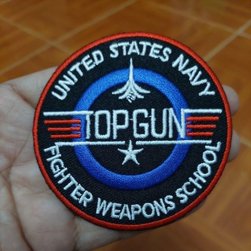 PATCHES TOP GUN IRON ON | Shopee Malaysia