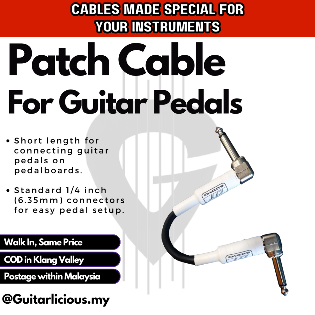 DT Pedal Effect Cable / Patch Cable for effect pedals | Shopee Malaysia