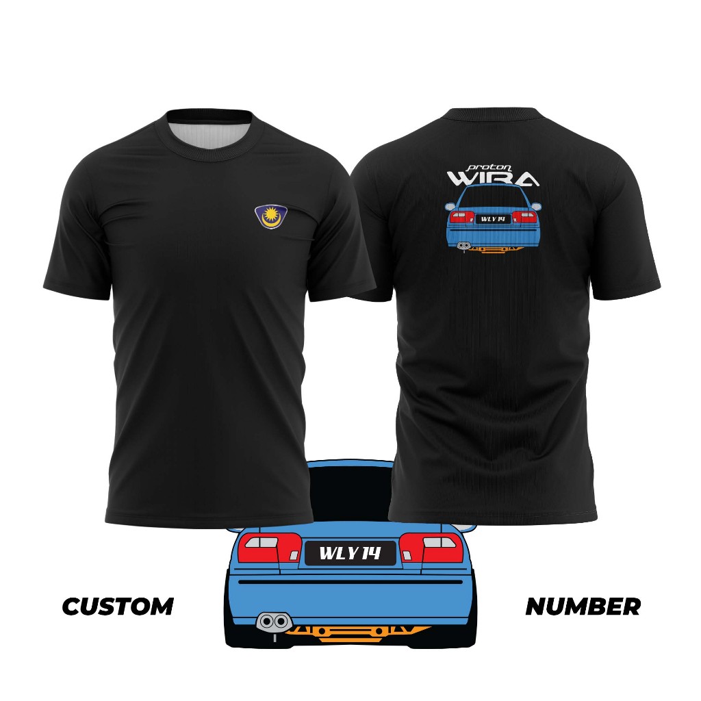 WIRA exclusive T-shirt PROTON WIRA | Shopee Malaysia