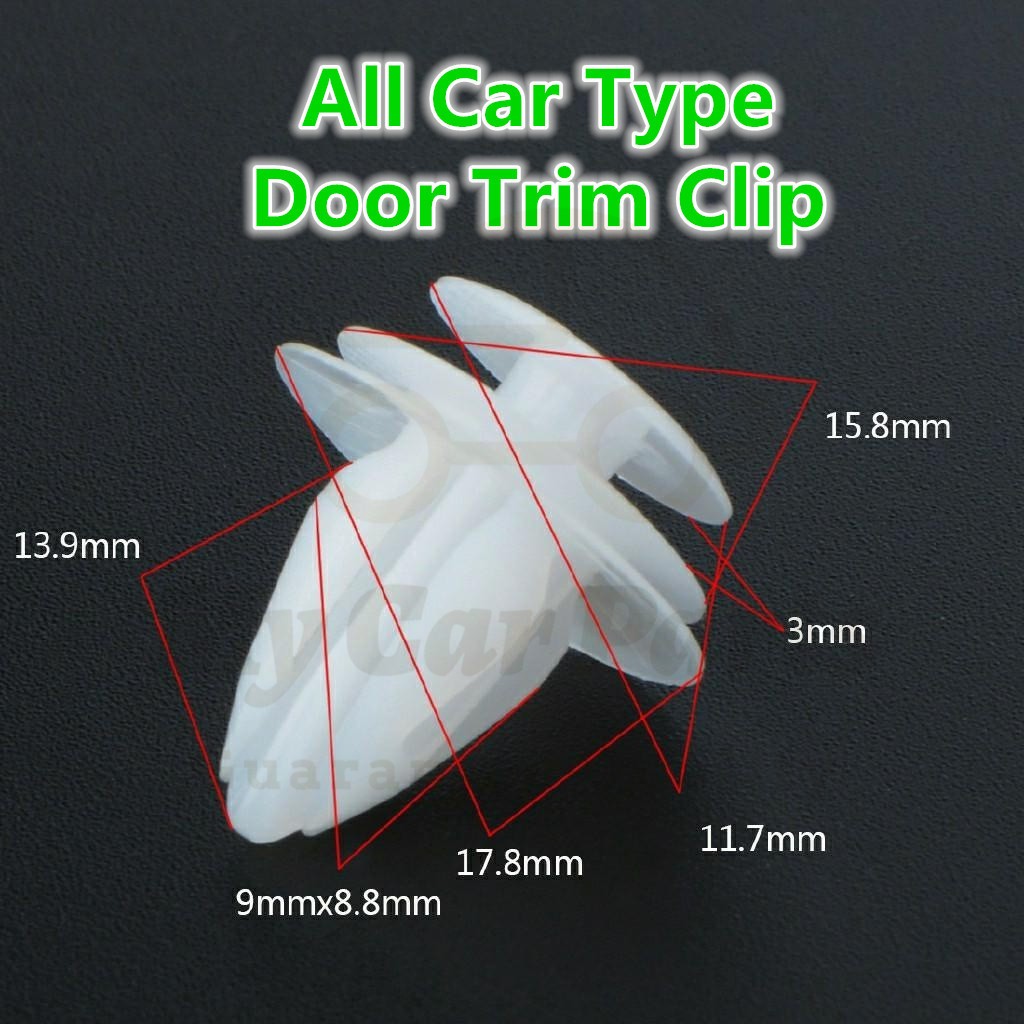 Universal Wira Door Board Car Body Clip / Door Trim Clip (Toyota Nissan ...