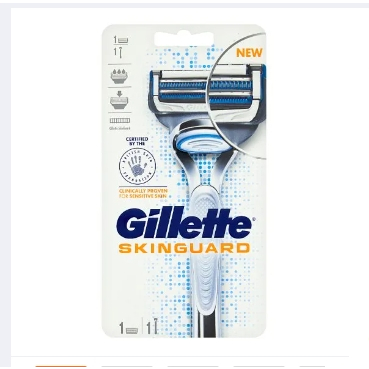 GILLETTE Skinguard Razor | Pencukur | Shopee Malaysia
