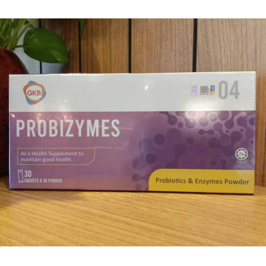 GKB PROBIZYMES (Probiotics With Enzymes For Digestion) 30 SACHETS X 3G ...
