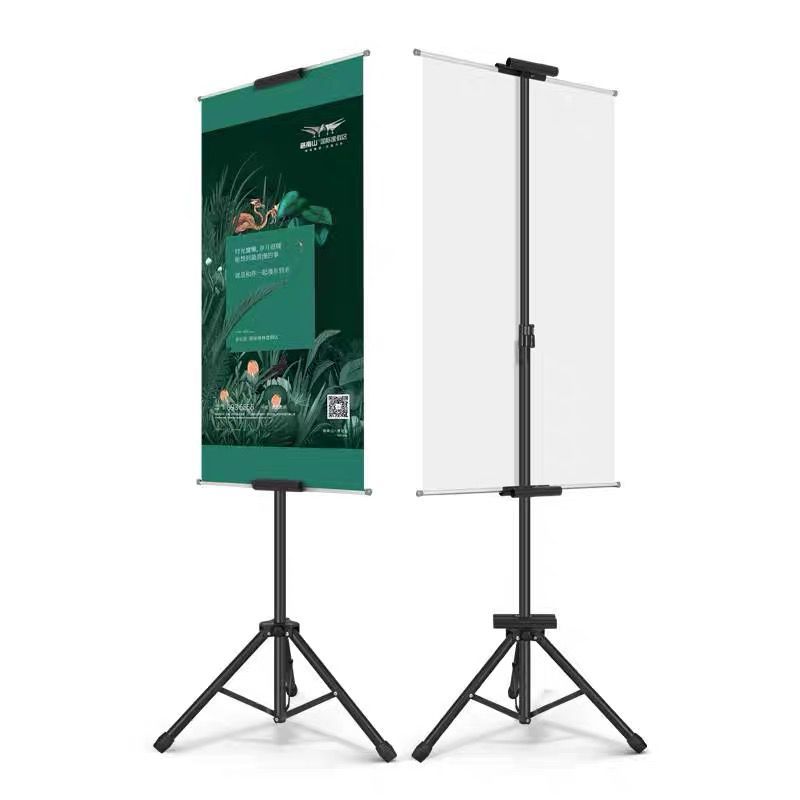 CLEAR STOCK X-STAND BANNER/ BANNER PLASTIC/ TRIPOD BUNTING BANNER STAND ...