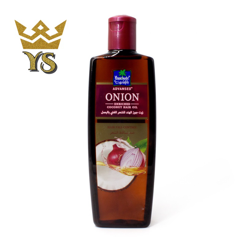 Parachute Advansed Onion Hair Oil for Hair Growth and Hair Fall Control | Enriched With Natural ...
