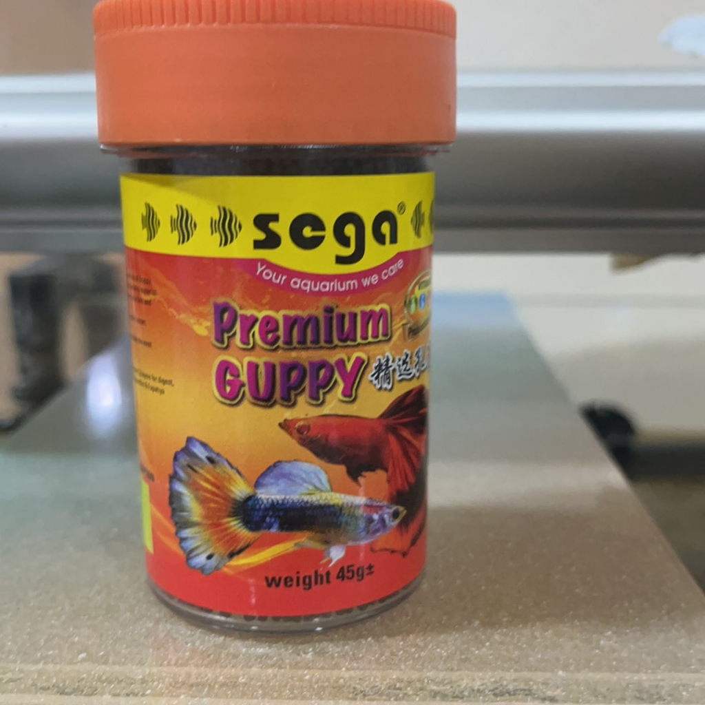 SEGA PREMIUM GUPPY FISH FOOD - 45G | Shopee Malaysia