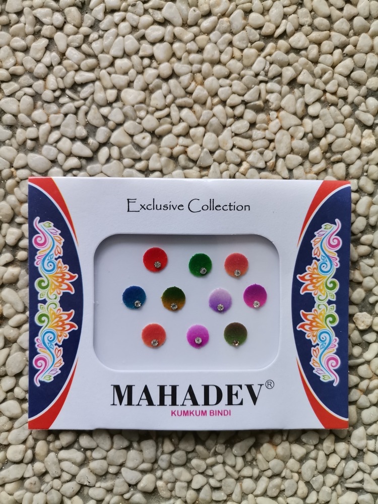 Fancy Shaded Design Indian Sticker Pottu Forehead Bindi Potu Wear ...
