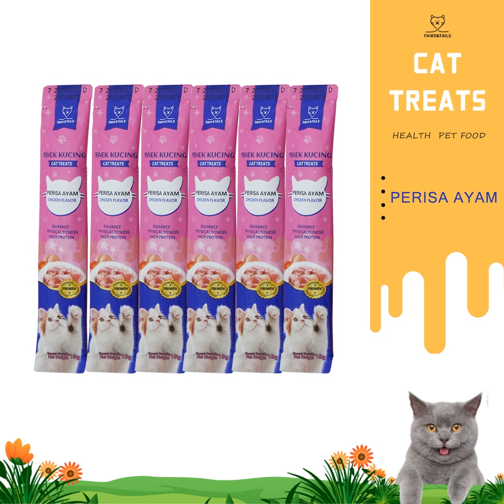 Premium Nutritious Cat Stick | Cat Snack | Cat Wet Food (Chicken ...