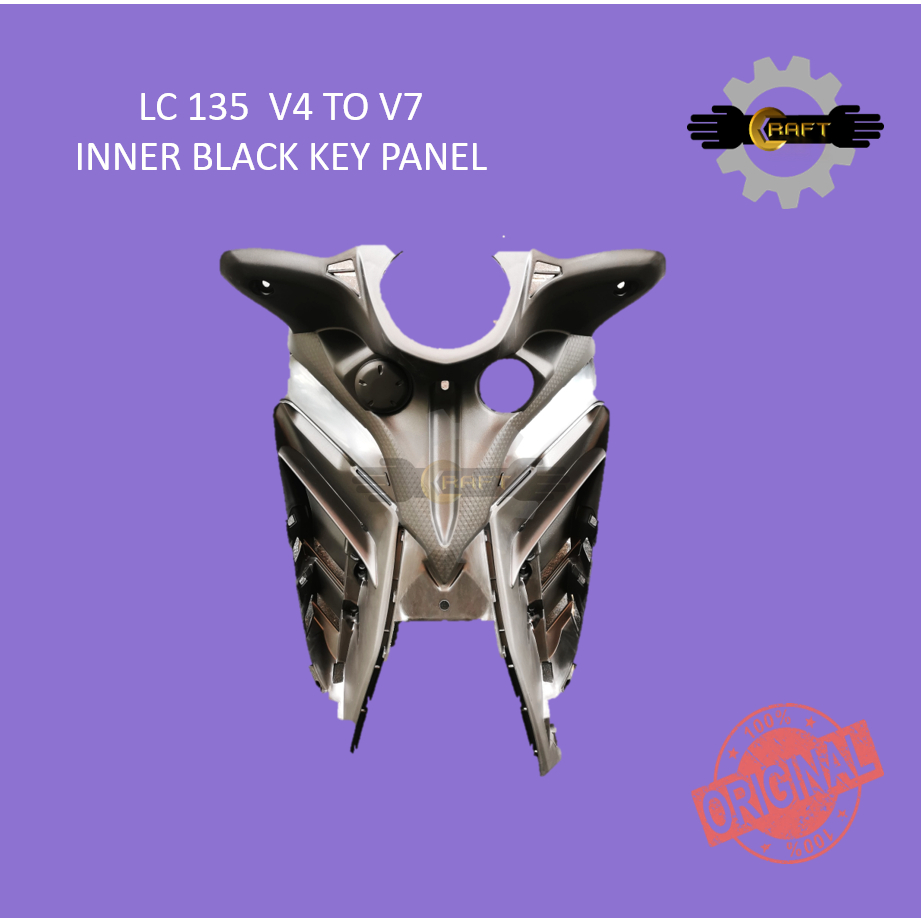 YAMAHA LC135 V2 - V7 INNER KEY PANEL COVER 100% ORI HLY LC V2-V7 INNER ...