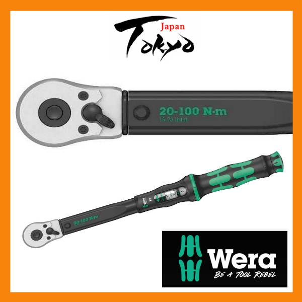 Wera Click-Torque B2, Torque wrench Drive 20 - 100 Nm | Shopee Malaysia