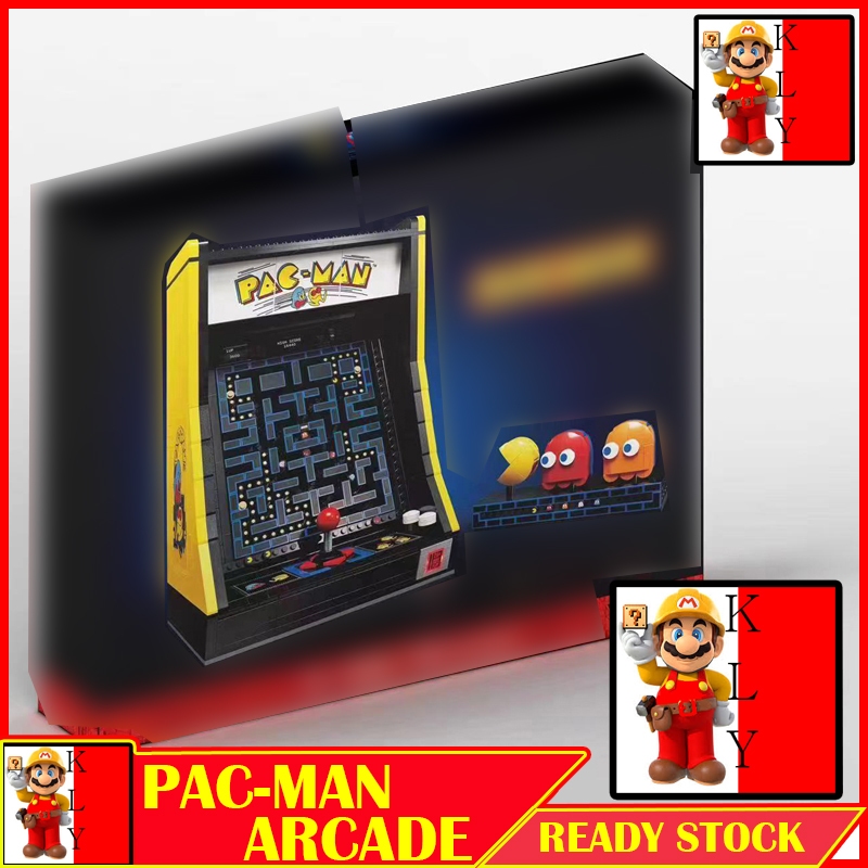 63302 ( 10323 87090 E0323 ) PAC-MAN Arcade Building Blocks | Shopee ...