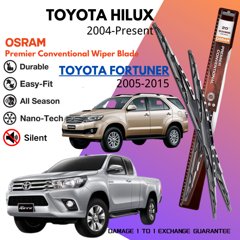Toyota Hilux Vigo Revo 2004-Present KUN25 KUN26 Fortuner 2005-2015 ...