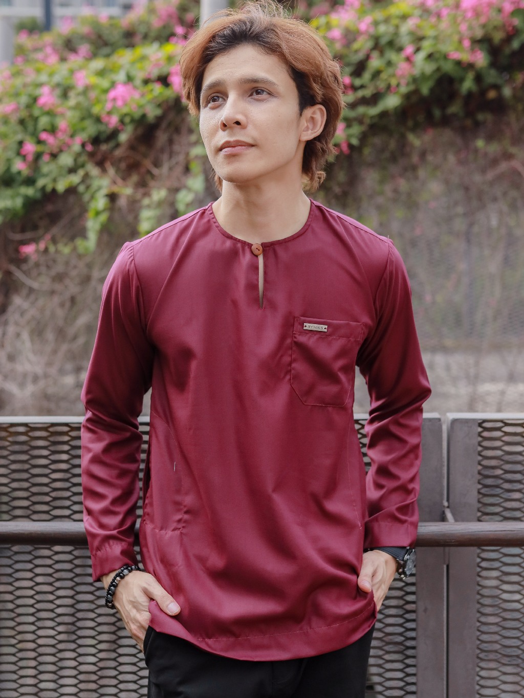 (PETUALANG MERLOT RED) Kurta Petualang BYNIKS DEWASA &KID 21 WARNA ...