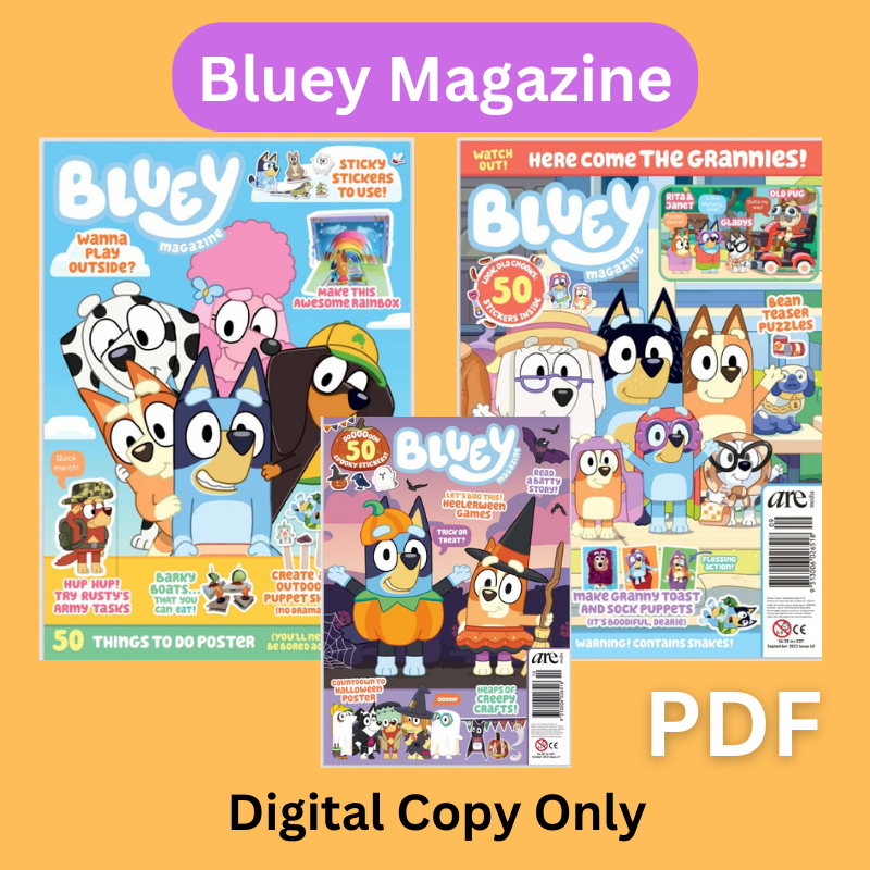 Bluey Magazine Issue 39/40/41 | Shopee Malaysia