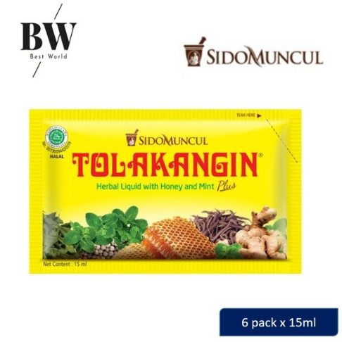 Tolak Angin Cair Ubat Herba Masuk Angin Madu Sido Muncul 15ml x 1 pack ...