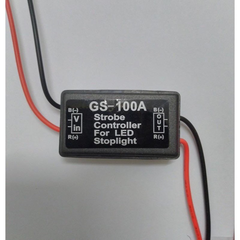 🇲🇾 BRAKE STROBE LIGHT UNIVERSAL LED STROBE LIGHT MODULE GS-100A ...