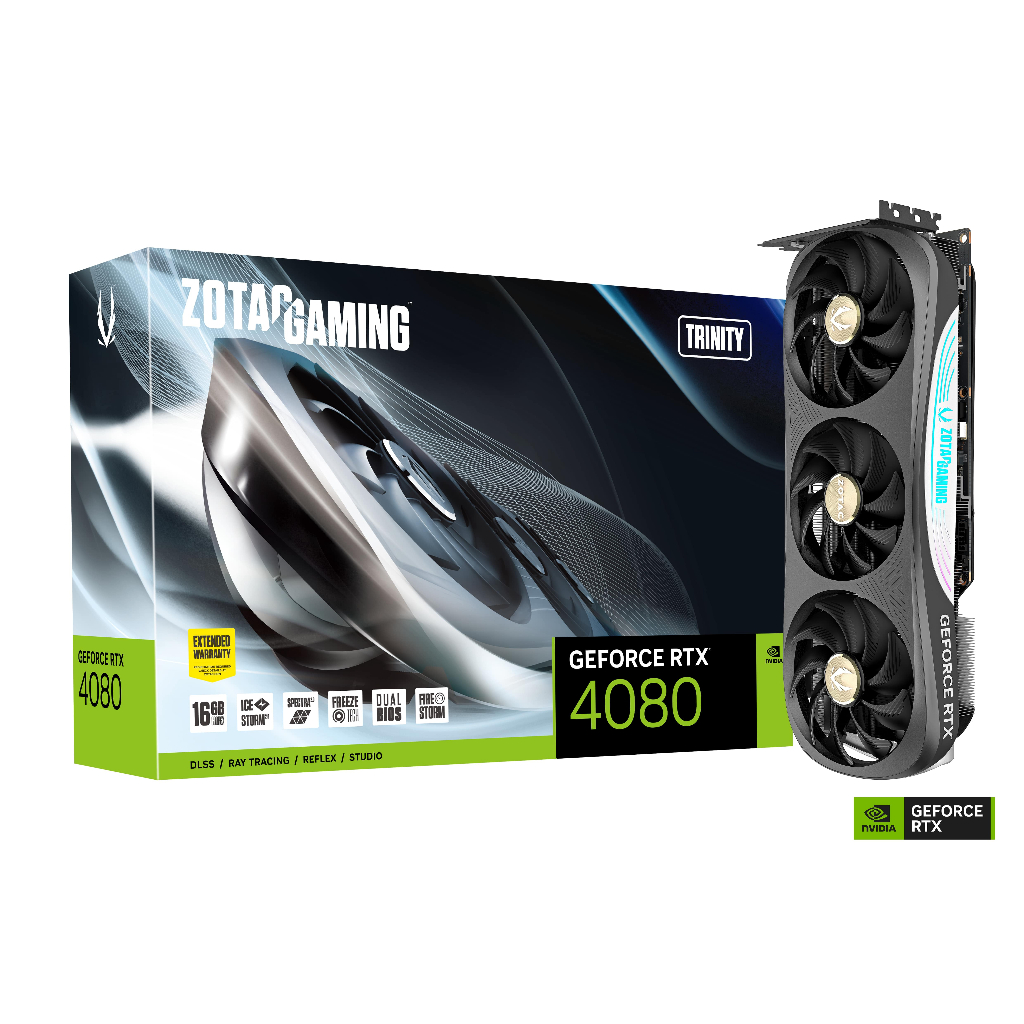 ZOTAC GAMING GeForce RTX 4080 16GB Trinity Black Edition | Shopee Malaysia
