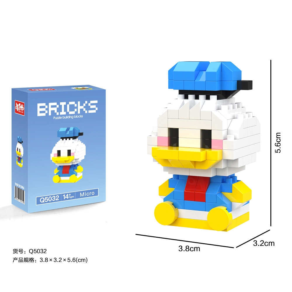 20 design cartoon brick 40 design cartoon Bricks nano Block Cute toys ...