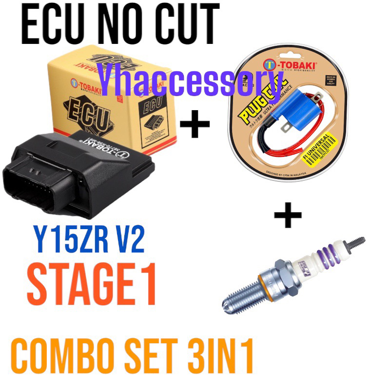 TOBAKI Racing ECU PNP(NO CUT) Y15ZR RS150 V2 Buang Cut Off Speed Limit ...