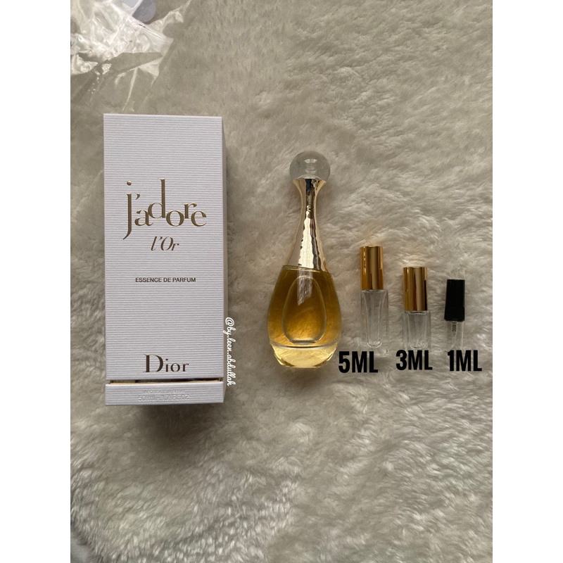 Decant Spray from Original Diorr Jador Lor Perfume for women | Shopee ...