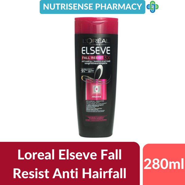 Loreal Paris Elseve Fall Resist 3X Anti-Hairfall Shampoo - Scalp + Hair ...