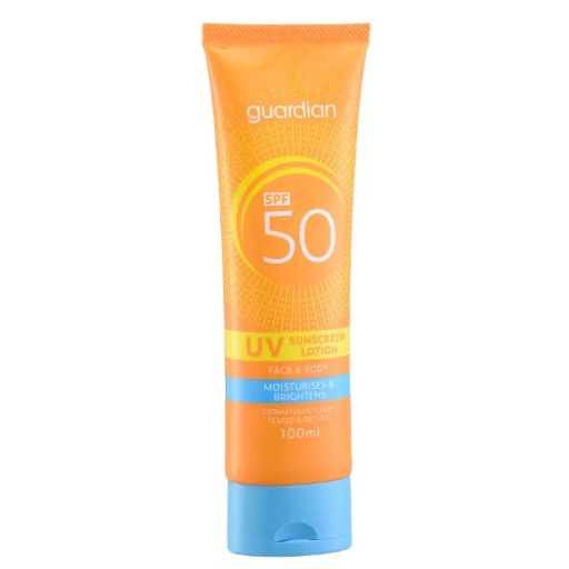 Guardian Face & Body UV Sunscreen Lotion SPF50 (50ml / 100ml) | Shopee Malaysia