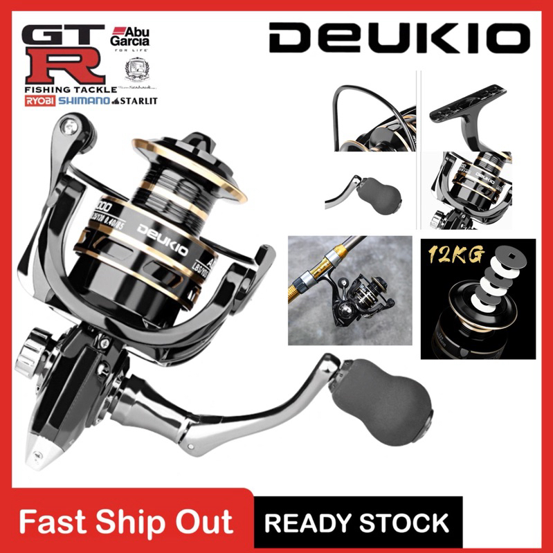 🔥🔥(PALING MURAH) Deukio AC 800-7000 First In Malaysia 🇲🇾[Ready Stock] [Gear Ratio- 5.2:1] Kami ...