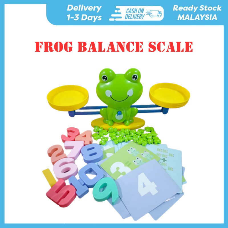 FROG BALANCE SCALE (Maths Toy) | Shopee Malaysia