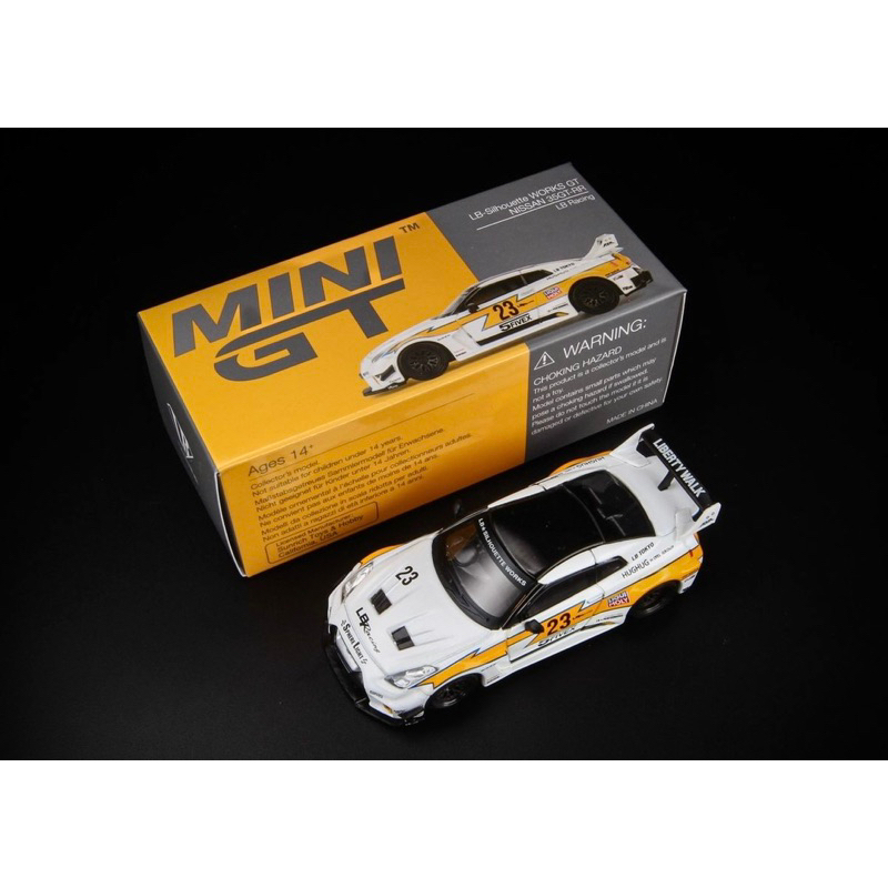 MINI GT #528 LB Silhouette WORKS GT Nissan 35GT-RR LB Racing with ...
