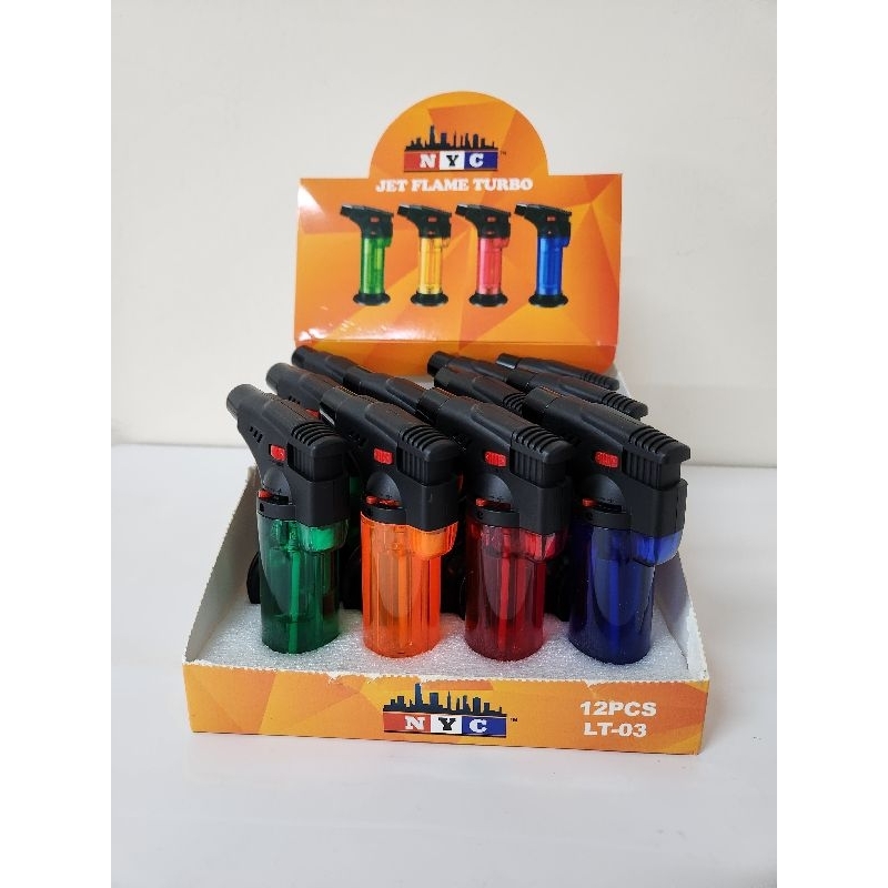 NYC JET FLAME TORCH LIGHTER SIMILAR GLICTEL YEEPI TORCH LIGHTER ROKET ...