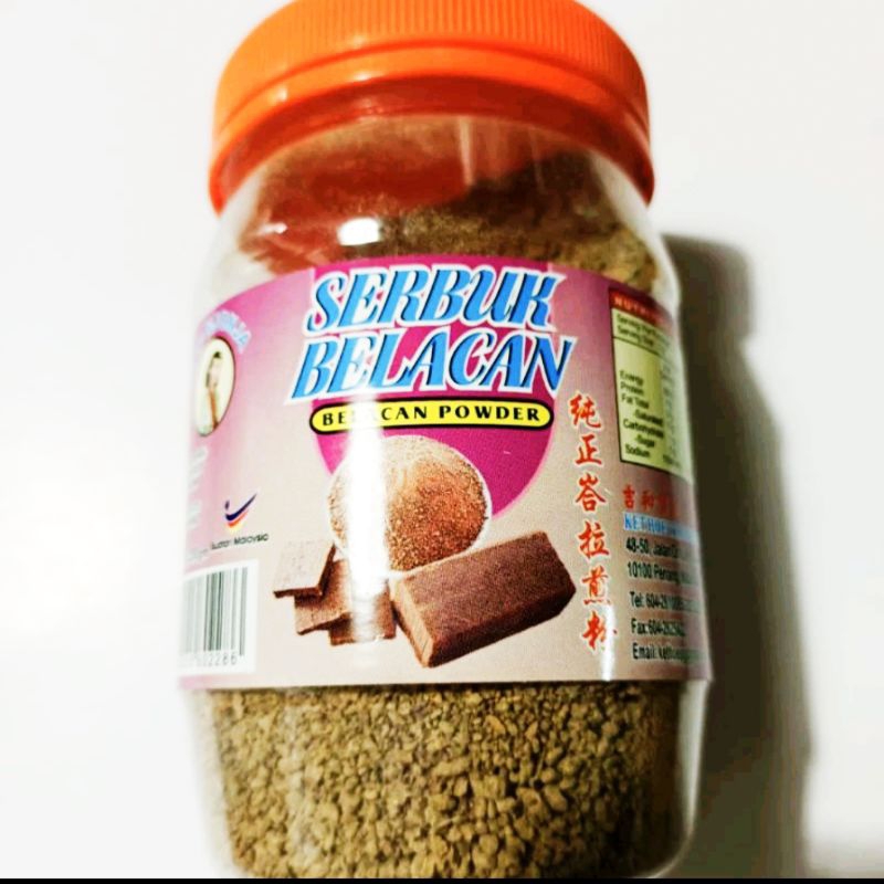 Ket Hoe Njonja Brand Belacan Satay Serbuk Powder Ikan Tenggiri Bapan ...