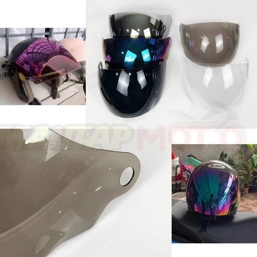 HELMET V-SHAPE VISOR LTD SWAN INDEX XDOT G518 G518B BLITZ MDH D2 LASER ...