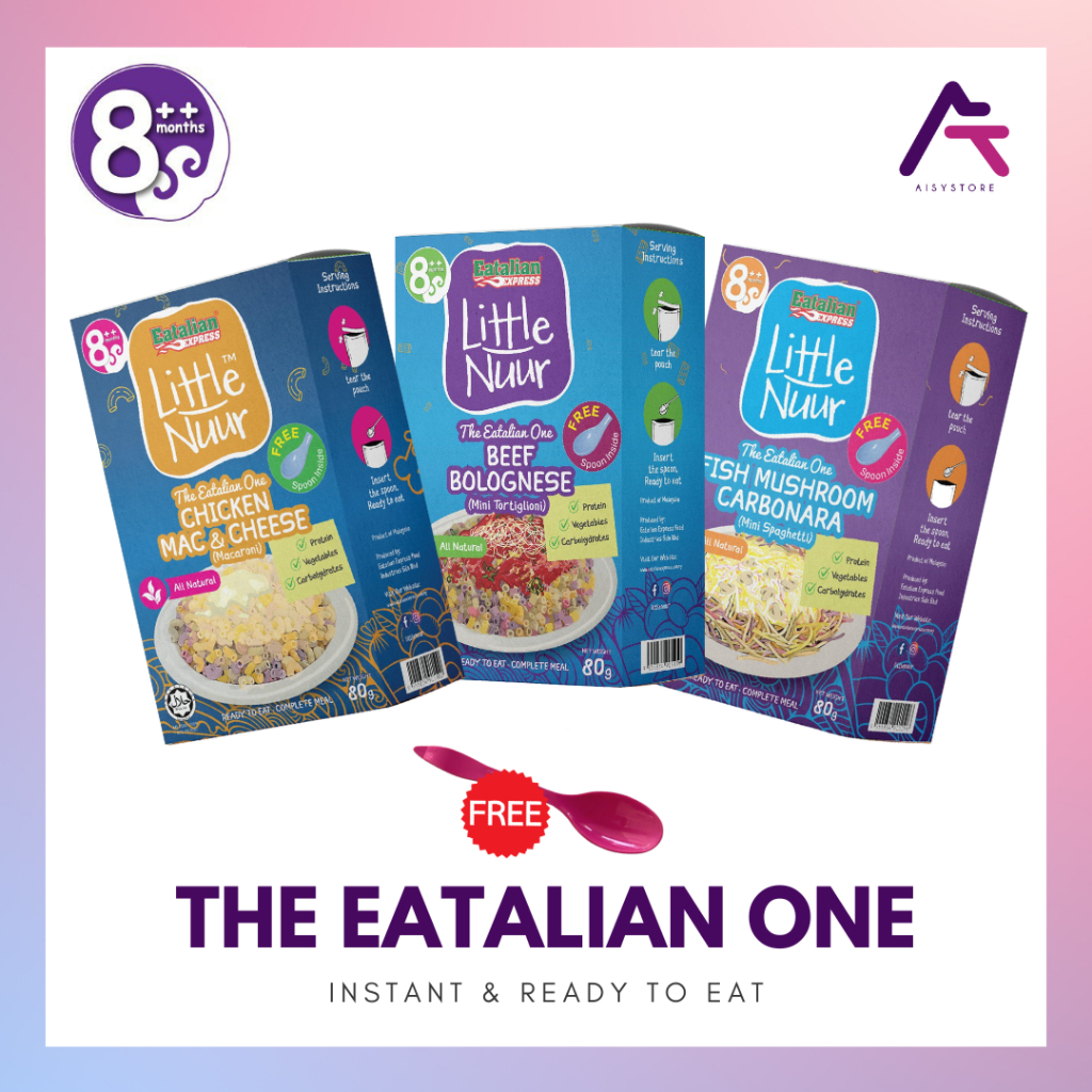 Little Nuur - Eatalian One Baby Food Bubur Lauk Ready To Eat for 8 ...