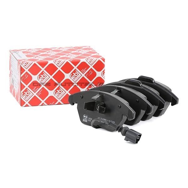 FEBI GERMANY VOLKSWAGEN AUDI FRONT BRAKE PADS SET WITH WEAR SENSOR ...